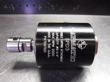Tapmatic Self Reversing Tapping Head #0 - 1/4" Tapping Capacity SPD3 ...
