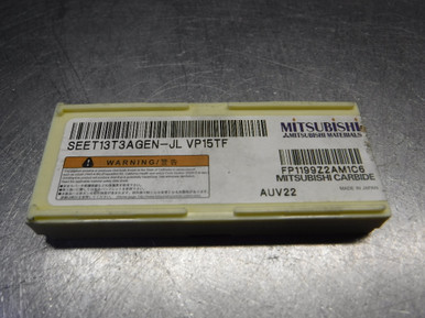 Mitsubishi Carbide Milling Inserts QTY10 SEET13T3AGEN-JL VP15TF ...