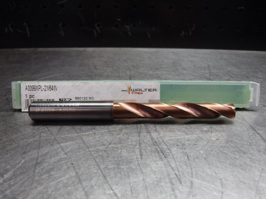 Walter 21/64" Carbide Drill Coolant Thru 10mm Shank A3399XPL-21/64IN ...