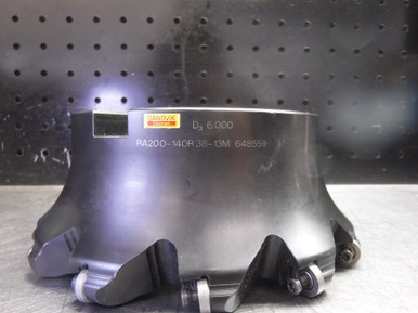 Sandvik 6" Indexable Facemill 1.5" Arbor RA200-140R38-13M - Superior ...