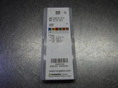 Tungaloy Carbide Inserts QTY10 VBMT 221 PS / VBMT110304-PS T9115 ...