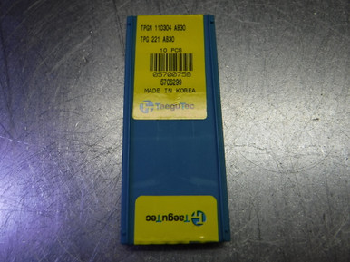 TaeguTec Ceramic Inserts QTY10 TPG 221 / TPGN 110304 AB30 - Superior ...