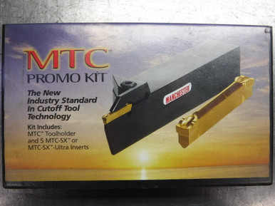 Manchester MTC Indexable Lathe Tool Holder Kit with 5 Inserts 250-129 ...
