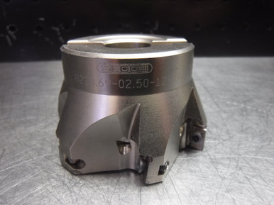 SECO 2.5" Indexable Facemill 3/4" Arbor R220.69-02.50-12-6AN - Superior ...