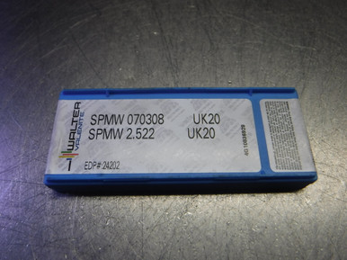 Walter Valenite Carbide Inserts QTY10 SPMW2.522 / SPMW070308 UK20 ...