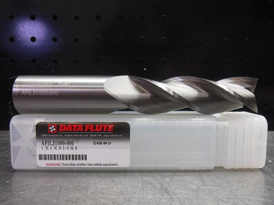Data Flute 1" Carbide Endmill 3 Flute AFIL31000-000 - Superior Machine & Tool