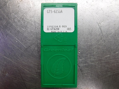 Greenleaf Carbide Grooving Inserts QTY10 GTS-6250A / 81-GTS6250 G-915 ...