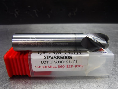 SUPERMILL-ULTRA 1/2" Carbide Ball Nose Endmill 4 Flute XPVSB500S ...