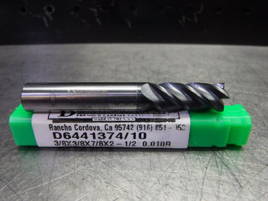 Design-Rite XL 3/8" Carbide Endmill 4 Flute D6441374/10 - Superior ...