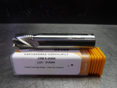 Dura-Mill 1/2" Carbide 30° Helix Rougher Endmill 4 Flute CRM-S-40500 ...