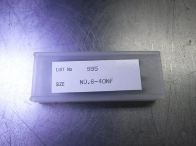 Nachi No.6-40NF HSS Roll Form Tap QTY3 995 / No.6-40NF - Superior ...