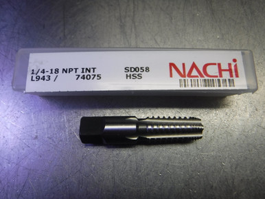 Nachi 1/4-18 NPT INT,5 Flute HSS Tap 1/4-18NPT INT /L943/74075 ...
