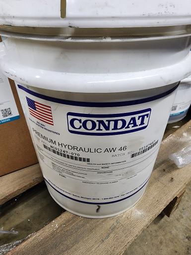Condat Premium Hydraulic Fluid AW46 5 Gallon Bucket - Superior Machine ...