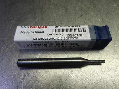 Vargus M3x0.5xDo 3 Flute Carbide Thread Mill D3T06024L092-10.5ISOTMVTH ...
