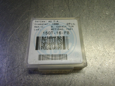 AMEC T-A #0 16mm Super Cobalt Spade Drill Inserts QTY2 150T-16-FB ...