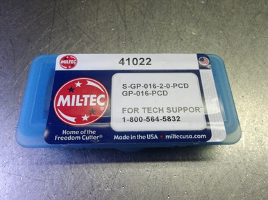 Mil-Tec PCD Tipped Carbide Inserts QTY3 S-GP-016-2-0-PCD / GP-016-PCD ...