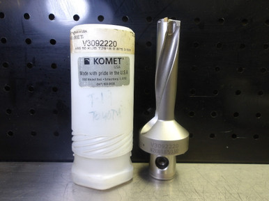 Komet ABS50 KUB 0.875" Coolant Thru Indexable Drill V3092220 - Superior Machine & Tool