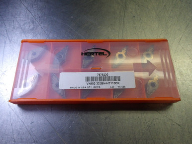 Hertel Ceramic Inserts QTY10 VNMG 332BH-HT115CR - Superior Machine & Tool