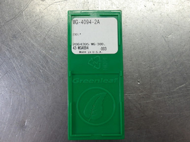 Greenleaf Carbide Inserts QTY10 WG-4094-2A / 43-WG4094 WG-300 ...