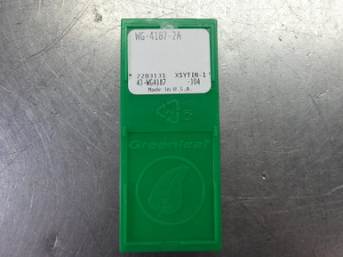 Greenleaf Carbide Inserts QTY10 WG-4187-2A / 43-WG4187 XSYTIM-1 ...