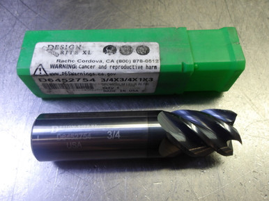 Design-Rite XL 3/4" 5 Flute Carbide Endmill 3/4" Shank D6452754 ...