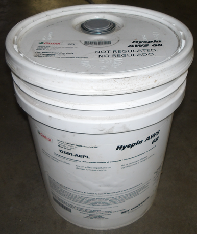 Castrol Hyspin AWS 68 Hydraulic Oil With Low Zinc 5 Gallon Bucket ...