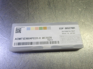 Mitsubishi Carbide Inserts QTY10 AOMT123604PEER-H MC5020 - Superior ...