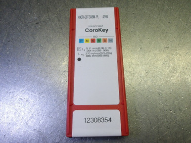 Sandvik carbide Inserts QTY10 490R-08T308M-PL 4240 - Superior Machine ...