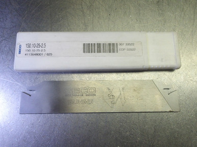 SECO Indexable Parting/Grooving Blade 150.10-25-2.5 - Superior Machine ...