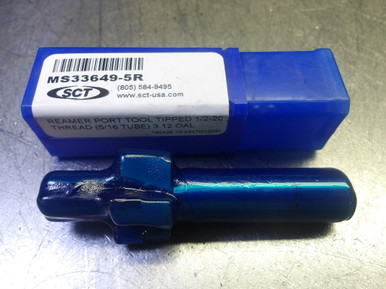 SCT 1/2-20 Carbide Tipped Port Reamer 1/2" Shank MS33649-5R - Superior ...