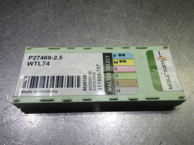 Walter Carbide Inserts QTY10 P27469-2.5 WTL74 - Superior Machine & Tool