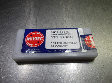 Mil-Tec Carbide Inserts QTY10 S-NP-062-5-2-TA NP062-MTC357A2 - Superior ...