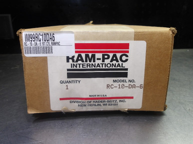 Ram-Pac Inter 6" Stroke 10 Ton Cylinder RC-10-DA-6 - Superior Machine ...