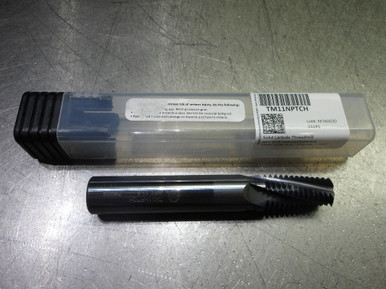 AMEC .62" 11.5 NPT 4 Flute Carbide Coolant Thru Thread Mill TM11NPTCH ...