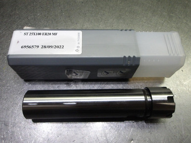 Iscar ER20 Collet Chuck Extension 25mm Shank ST 25X100 ER20 MF ...