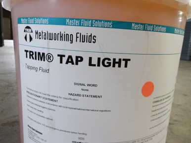 Master Fluid Solutions Tapping Fluid 5 Gallon Pail TRIM TAP LIGHT ...