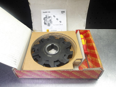 Sandvik 6" Indexable Slot Milling Cutter 1.5" Arbor N331.32-152T38RM ...