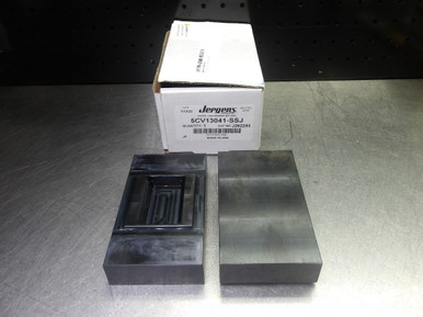 Jergens 130mm Steel 5-Axis Self Centering Vise Soft Jaws QTY2 5CV13041 ...