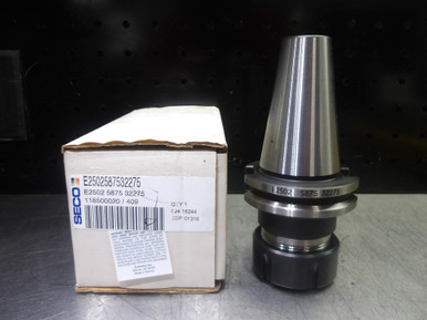 SECO CAT40 ER32 Collet Chucks 2.75" Projection E2502 5875 32275 ...
