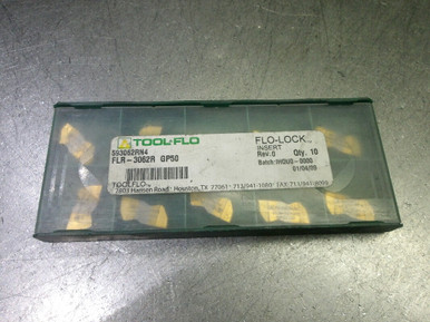 Tool Flo Carbide Grooving Inserts QTY10 FLR-3062R GP50 - Superior ...
