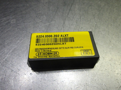 PH Horn Carbide Grooving Inserts QTY2 S224.0300.ZG2 ALXT - Superior ...