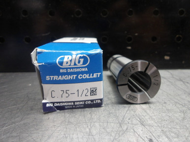 Big Daishowa 3/4" O.D. 1/2" I.D. Straight Collet C.75-1/2 - Superior ...