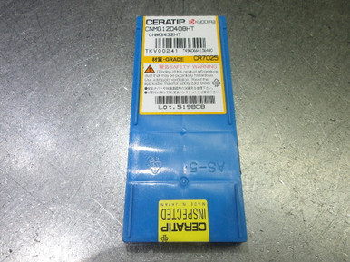 Kyocera Ceratip Carbide Inserts QTY10 CNMG432HT/CNMG120408HT CR7025 ...