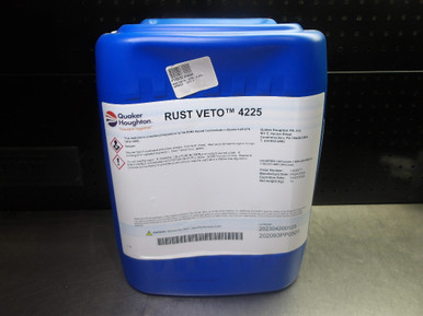 Quaker Houghton Rust Preventive 5 Gallon Jug RUST VETO 4225 - Superior ...