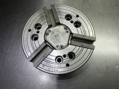 MMK 8" Thru Hole 3 Jaw Power Operated Chuck ZA6-8-52 - Superior Machine ...