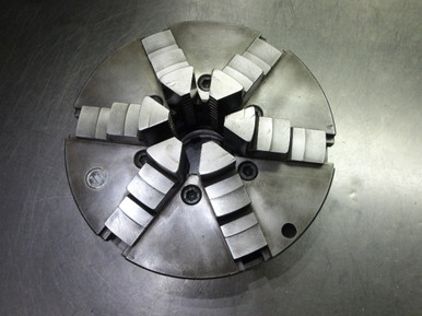 Buck Chuck 10" 6 Reversible Jaw Scroll Chuck W/L112 Threaded Back Plate ...