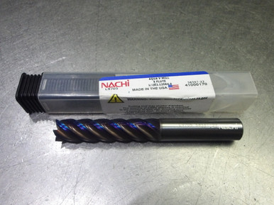 Nachi 1/2" 5 Flute Carbide SQ Endmill 1/2" Shank 1/2x2.125x4.0 ...