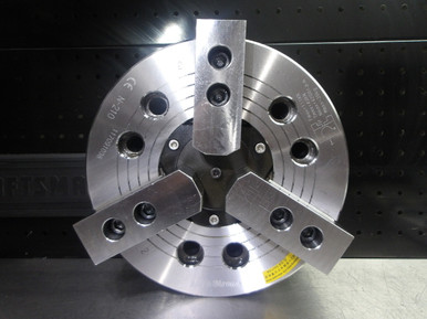 Auto Strong 10" 3 Jaw Open Center Power Chuck (Flatback) N-210 (LOC39 ...