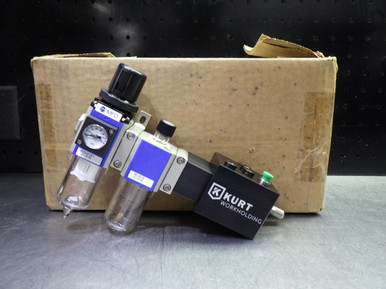 Kurt 102-01A In/Out Valve Assembly HT8010201A - Superior Machine & Tool