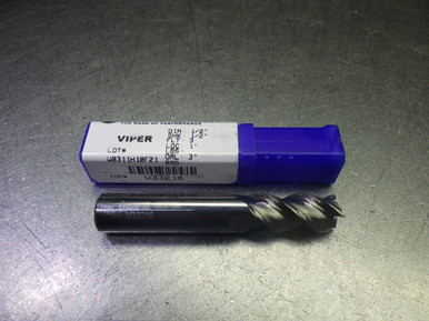 Destiny Tool Viper 1/2" 3 Flute Carbide SQ Endmill 1/2" Shank V33216 - Superior Machine & Tool